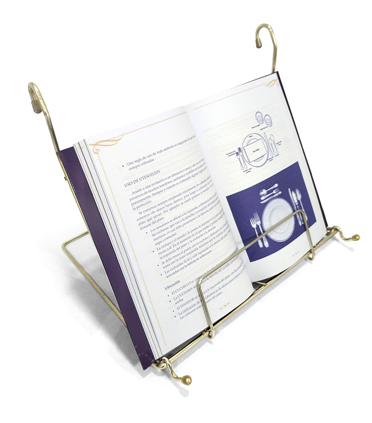 PORTA LIBRO DE RECETA INCOMAQ - Amalgama | Herrajes | Terminaciones en seco